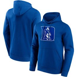 Fanatics Damen Kapuzenpullover "Fanatics Hoodie Duke Blue Devils Primary Logo Graphic", blau, Gr. M, 80% Baumwolle, 20% Polyester, Pullover