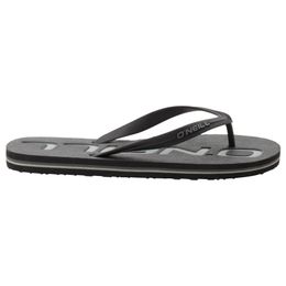 O`Neill O'NEILL Herren Zehentrenner "PROFILE LOGO SANDALS MEN", Gr. 44, schwarz, Synthetik, Schuhe