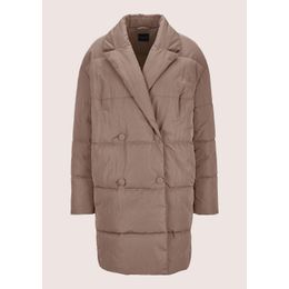 Madeleine Mode MADELEINE Damen Kurzjacke "Parka Eleganter Wintermantel im Oversized-Look", beige, Gr. 36, Obermaterial: 50% Polyamid PA. 50% Polyester PES., Jacken
