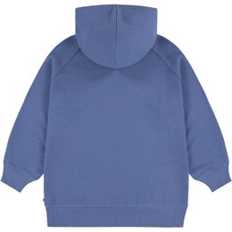 LEVI'S KIDS M&auml;dchen Hoodie, blau, Gr. 14, unifarben, Obermaterial: 60% Baumwolle, 40% Polyester, Sweatshirts