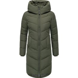 Ragwear Damen Steppmantel "Natalin YOUMODO", gr&uuml;n, Gr. 5XL, Obermaterial: 100% Polyester. Innenfutter: 100% Polyester. Wattierung: 100% Polyester,