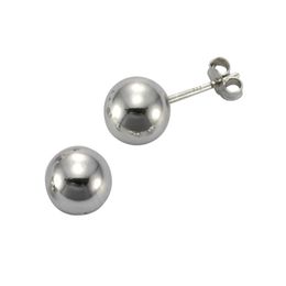 Firetti Damen Paar Ohrstecker "Schmuck Geschenk Silber 925 Ohrschmuck Kugel", 5, Silber 925 (Sterlingsilber), silber, Silber 925 (Sterlingsilber),