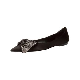 Steve Madden Damen Ballerina "Steve Madden Ballerinas Textil", Gr. 39, schwarz, Textil, Schuhe