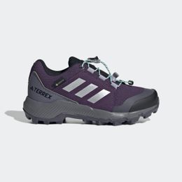 adidas terrex Kinder Wanderschuh "TERREX GORE-TEX", Gr. 35aurora plum, silber metallic, semi flash aqua, Synthetik, Textil, Schuhe, wasserdicht