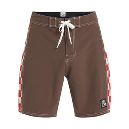 Quiksilver Herren Boardshorts "Original Arch 18"", braun, Gr. 33, 92% Polyester, 8% Elasthan, Hosen