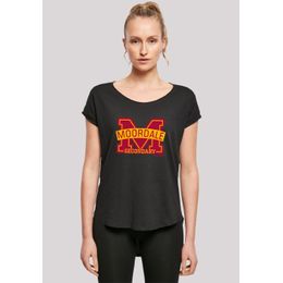 F4NT4STIC Damen T-Shirt "Sex Education Moordale Cracked M"schwarz, Gr. XL, Obermaterial: 100% Baumwolle, Shirts, Premium Qualit&auml;t