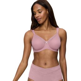 Triumph Damen Minimizer-BH "True Shape Sensation", Gr. 75, rosa, Jersey, Obermaterial: 72% Polyamid, 28% Elasthan, Mesh, unifarben, BHs, verkleinert