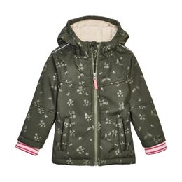 Jungen Softshelljacke "FIOW 53 MNS SFTSHLL JCKT", grün, Gr. 110, FIRST INSTINCT BY Killtec, Oberseite: 100% Polyester;Rückseite: 100% Polyester,