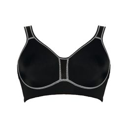 Viania Damen Sport-BH "Sport BH Performance", Gr. 75, schwarz, Obermaterial: 47% Polyamid PA. 41% Polyester PES. 12% Elasthan EL., BHs