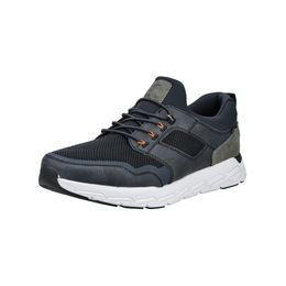 Rieker Herren Sneaker "Rieker Sneaker Textil", Gr. 41, blau, Textil, Schuhe