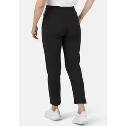 STOOKER WOMEN Damen Sporthose "JUDY 30" Galon D. Sweathose", schwarz, Gr. XL, angeraute Sweatware, 100% Polyester, Hosen, Sporthose Regular Fit Sport