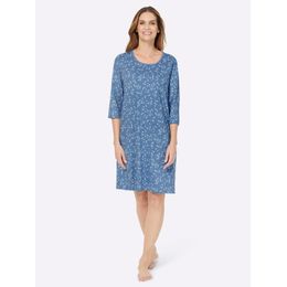 w&auml;schepur W&Auml;SCHEPUR Damen Sleepshirt "Sleepshirts", Gr. 44, bunt, 100% Baumwolle, gemustert, Kleider