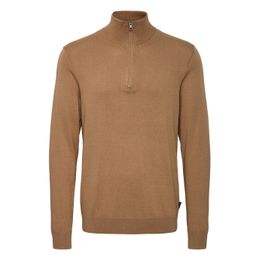 Blend Herren Troyer "Troyer BHPullover", braun, Gr. XXL, Obermaterial: 78% Viskose CV. 22% Polyester PES., Pullover