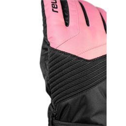 Reusch M&auml;dchen Skihandschuhe "Dan R-TEX XT Junior"schwarz, ros&eacute;, Gr. 5, mehrfarbig, 88% Polyester, 12% Polyurethan, Handschuhe, mit wasserdichter,