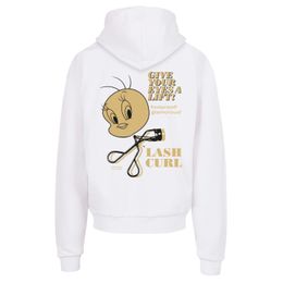 F4NT4STIC Herren Kapuzenpullover "Looney Tunes Tweety Lash Curls", wei&szlig;, Gr. L, Obermaterial: 100% Baumwolle, Pullover, Print