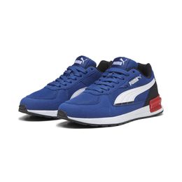 Puma Damen Sneaker "Graviton Sneakers Jugendliche", Gr. 36, blau, Obermaterial: Textil, Synthetik; Futter: Textil; Innensohle: Textil; Laufsohle: