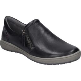 Josef Seibel Damen Schnürschuh "Caren 31, schwarz", Gr. 41, schwarz, Obermaterial: 100% Rindsleder Leather cow., Schuhe