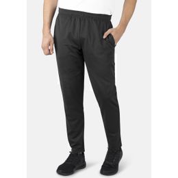 Herren Sporthose "LUKE Sport Pants"anthra, Gr. M, HERO by John Medoox, Stoff, 95% Polyester, 5% Elasthan, Hosen, Tapered Fit Casual Funktionsstoff