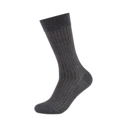 JOOP! JOOP Damen Socken "Socken 2er Pack", Gr. 43, schwarz, 82% Baumwolle, 16% Polyamid, 2% Elasthan, gestreift, Socken