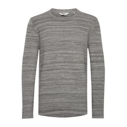 !Solid SOLID Herren Rundhalspullover "Strickrundhalspullov SDStruan", grau, Gr. S, Obermaterial: 100% Baumwolle CO., Pullover