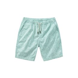 John Devin Herren Shorts "Bermuda", blau, Gr. L, bedruckt, Web, Obermaterial: 97% Baumwolle, 3% Elasthan, Hosen, kurze Hose aus elastischer, gewebter