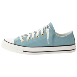 Converse Damen Sneaker "CHUCK TAYLOR ALL STAR LEATHER", Gr. 37,5vernal pool, egret, schwarz, Leder, Schuhe