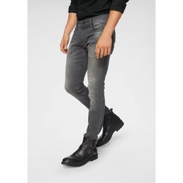 G-Star Raw G-STAR Herren Skinny-fit-Jeans "51010", grau, Gr. 29, Destroyed-Effekte, Denim/Jeans, Obermaterial: 70% Baumwolle, 28% Polyester, 2% Elasthan, Jeans