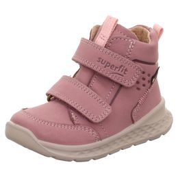 Superfit M&auml;dchen Winterboots "BREEZE WMS: mittel", Gr. 23, lila, Nubukleder, unifarben, Schuhe, Babyschuh, Klettschuh mit GORE-Tex, Gr&ouml;&szlig;enschablone