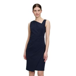 Vera Mont Damen Cocktailkleid "Damen Cocktailkleid ohne Arm", blau, Gr. 40, Crêpe, Obermaterial: 95% Polyester, 5% Elasthan. Futter: 100% Polyester.,