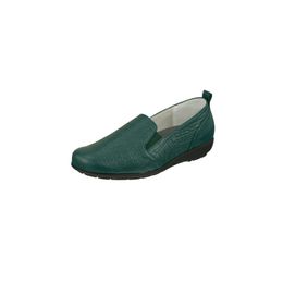 Natural Feet Damen Slipper "Clea", Gr. 36, grün, Leder, Schuhe, aus weichem Material
