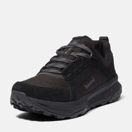 Timberland Herren Sneaker "MOTION LEDGELOW LACE UP WATERPROOF SNEAKER", Gr. 43, schwarz, Leder, Schuhe, Winterschuhe, Sneakerboots,