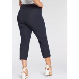 KjBRAND Damen 7/8-Hose "Susie Sensitiv 7/8", blau, Gr. 44, Web, Obermaterial: 75% Elasthan, 25% Polyamid, Hosen, mit hohem Elasthan-Anteil