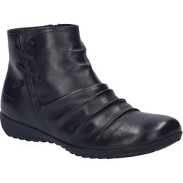 Josef Seibel Damen Stiefelette "Naly 12, schwarz", Gr. 38, schwarz, Obermaterial: 100% Rindsleder Leather cow., Schuhe
