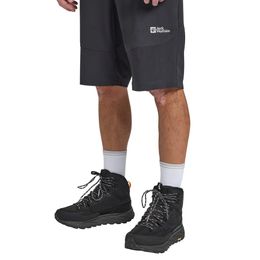 Jack Wolfskin Herren Hikingschuh "TERRAQUEST TEXAPORE MID M", Gr. 9,5, schwarz, Obermaterial: Leder. Obermaterial 2: Textilmaterial. Futter: 100%