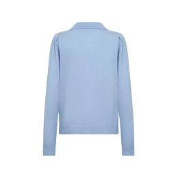 Levete Room Damen Strickpullover "Levete Room Sweater LR-ELOISE"l699, marlin blau, Gr. XXL, Obermaterial: 100% Kaschmir, Pullover