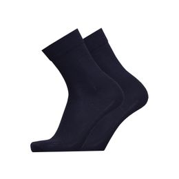 UphillSport Damen Socken "MERINO LIGHT", Gr. 39, blau, 58% Wolle, 40% Polyamid, 2% Elasthan, unifarben, Socken, 2er-Pack mit Woll-Anteil