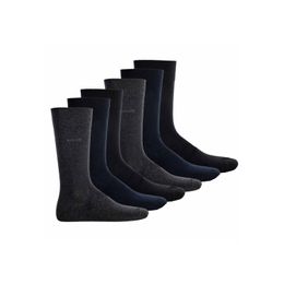 BOSS Herren Kurzsocken "Socken 6er Pack", Gr. 39, bunt, Obermaterial: 75% Baumwolle CO. 23% Polyamid PA. 2% Elasthan EL., Socken