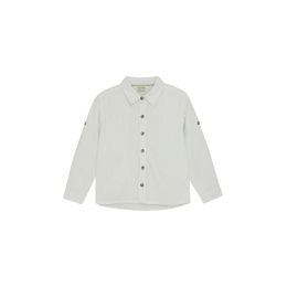 Minymo Jungen Langarmhemd "Langarmhemd MIShirt LS Y/D", gr&uuml;n, Gr. 140, Obermaterial: 100% Baumwolle CO., Hemden