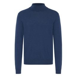 Casual Friday Herren Rollkragenpullover "Rollkragenpullover CFEDIN"medieval blau melange, Gr. XL, Obermaterial: 95% Baumwolle CO. 5% Kaschmir WS.,