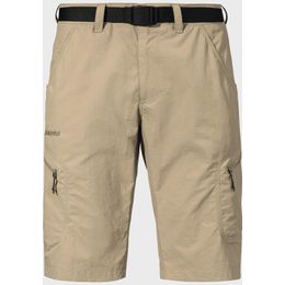 Schöffel SCHÖFFEL Herren Shorts "Shorts Silvaplana2", beige, Gr. 48, Oberstoff: 100% Nylon, Hosen