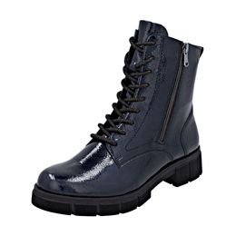 Remonte Damen Schn&uuml;rstiefelette "Remonte Stiefelette Lederimitat", Gr. 40, blau, Lederimitat, Schuhe