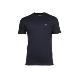Armani Exchange Herren T-Shirt "T-Shirt T-SHIRT 1er Pack", blau, Gr. S, Obermaterial: 100% Baumwolle CO., Shirts