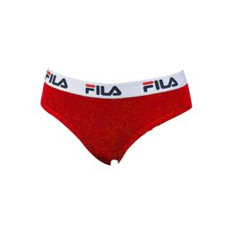 Fila Damen Slip "Slip 1er Pack", Gr. L, rot, Obermaterial: 95% Baumwolle CO. 5% Elasthan EL., Unterhosen