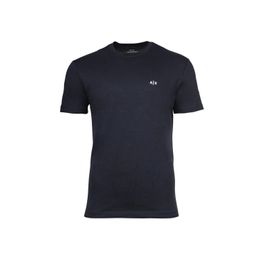 Armani Exchange Herren T-Shirt "T-Shirt T-SHIRT 1er Pack", blau, Gr. M, Obermaterial: 100% Baumwolle CO., Shirts