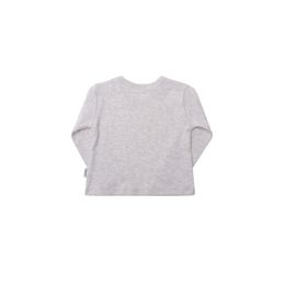 Liliput M&auml;dchen Langarmshirt "Gourment Club", grau, Gr. 50, bedruckt, 100% Baumwolle, Shirts, 2er-Pack mit Druckkn&ouml;pfen an der Schulter