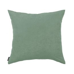 Dekokissen HOMING, B:40cm L:40cm, gr&uuml;n, Polyester, Dekokissen_Sitzkissen_Kissenh&uuml;llen, "Monaco", Pflegeleicht