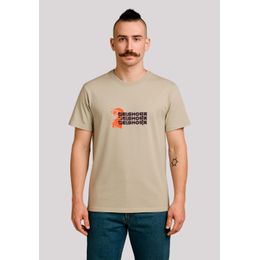 F4NT4STIC Herren T-Shirt "Geishora Japan Streetstyle", beige, Gr. XL, Obermaterial: 100% Baumwolle, Shirts, Japan Streetwear Styles