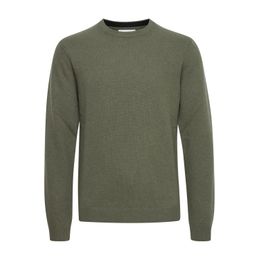 Casual Friday Herren Strickfleece-Pullover "Strickpullover CFKarl", gr&uuml;n, Gr. XL, Obermaterial: 80% Wolle WO. 20% Polyamid PA., Pullover