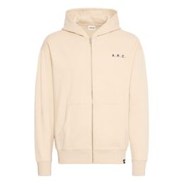 !Solid SOLID Herren Sweatjacke "Sweatjacke SDHENNE", beige, Gr. M, Obermaterial: 60% Baumwolle CO. 40% Polyester PES., Sweatjacken
