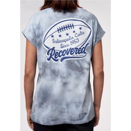 Recovered Damen T-Shirt "NFL Colts", blau, Gr. XXL, bedruckt, 100% Baumwolle, Shirts, mit coolem NFL-Print